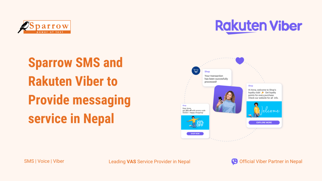 Sparrow SMS and Rakuten to provide Viber messaging service in Nepal - Sparrow SMS Blog